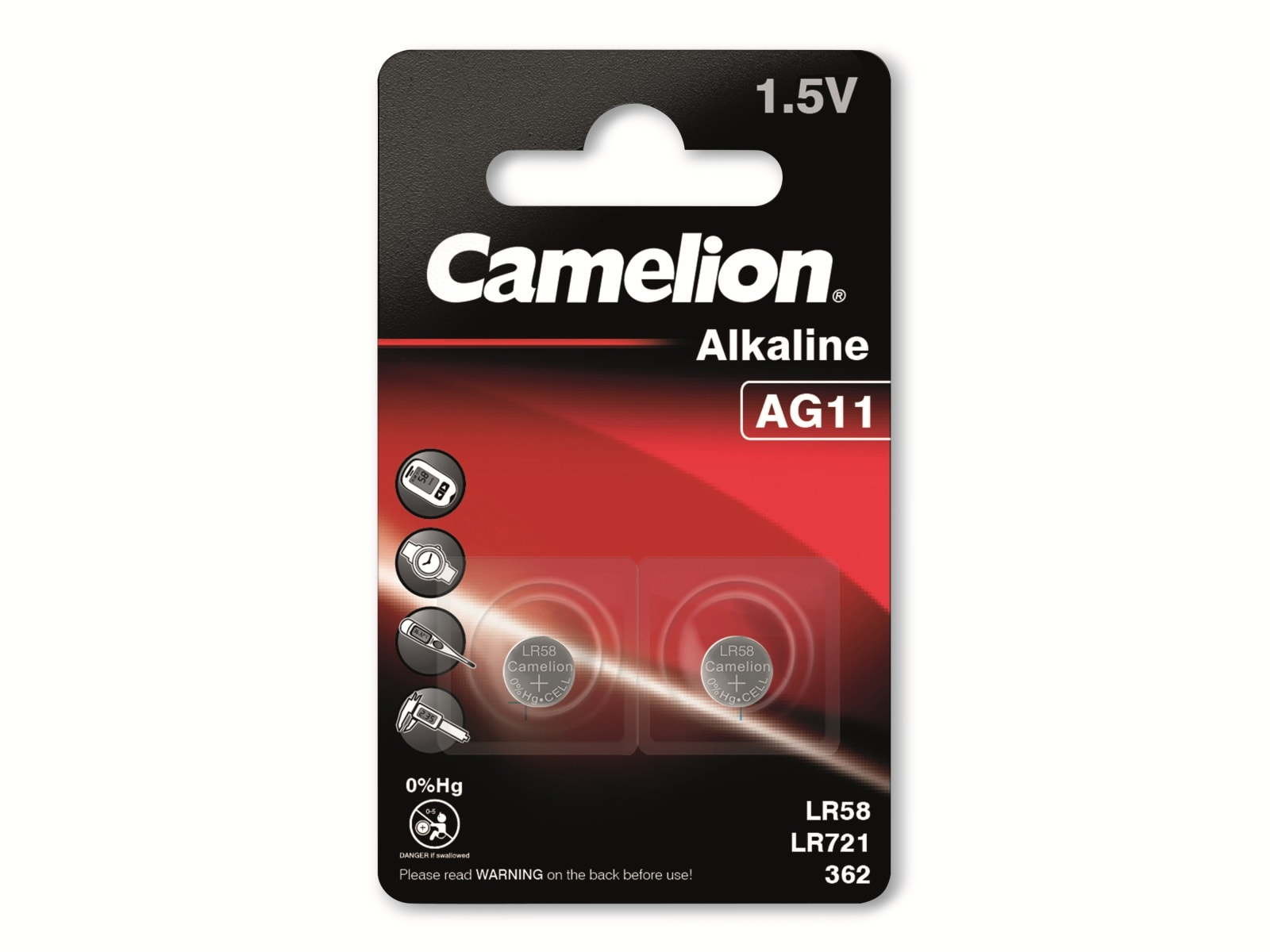 CAMELION Knopfzelle AG11, 2 St. online kaufen | Pollin.de