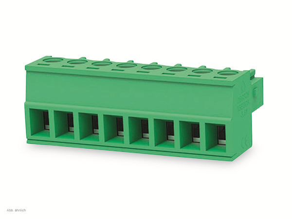 DEGSON Klemmleiste, 15EDGK-3.81-03P-14-00AH, vertikal 3 polig grün online kaufen | Pollin.de
