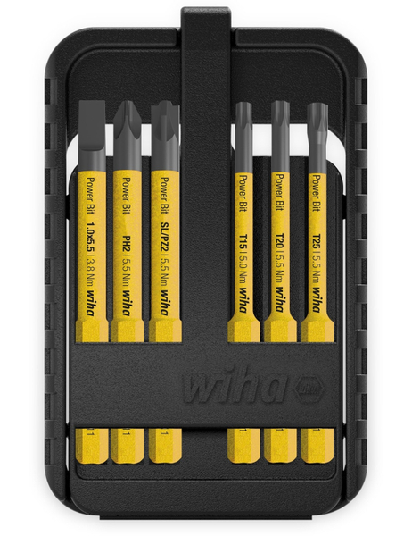 WIHA Bit Set 44106 slimBit electric, 6-teilig, gelb online kaufen | Pollin.de