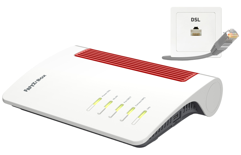 AVM FRITZ!Box Fon WLAN 7490, Refurbished, 2 Stück