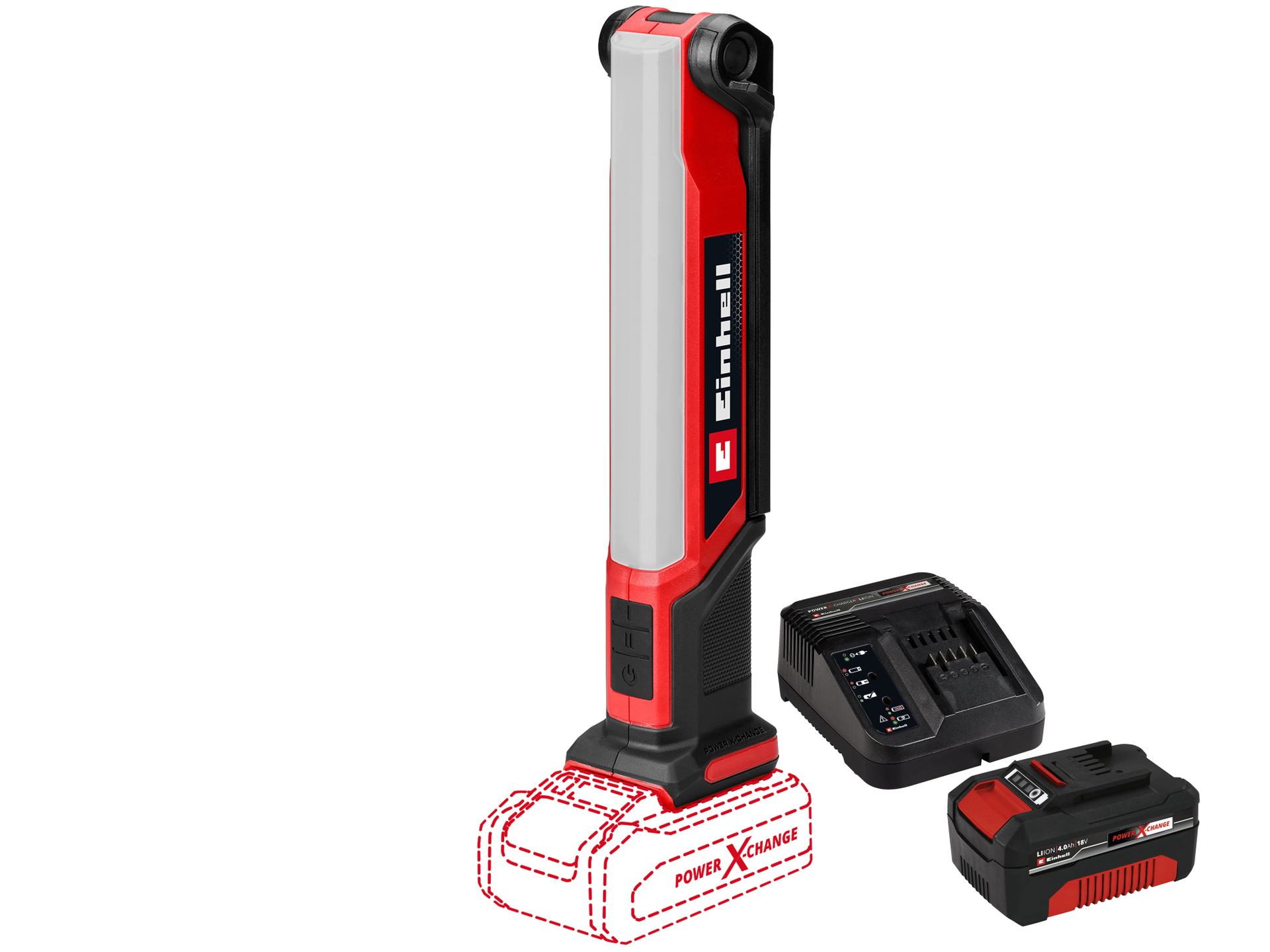 EINHELL Akku-Lampe TE-CL 18/1000 S Li Kit (1x 4,0 Ah)