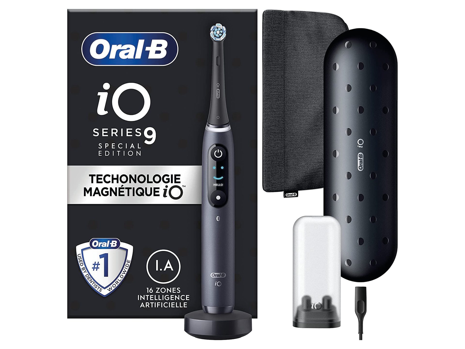 ORAL-B Elektrische Zahnbürste iO Series 9 Special Edition Black | 694386